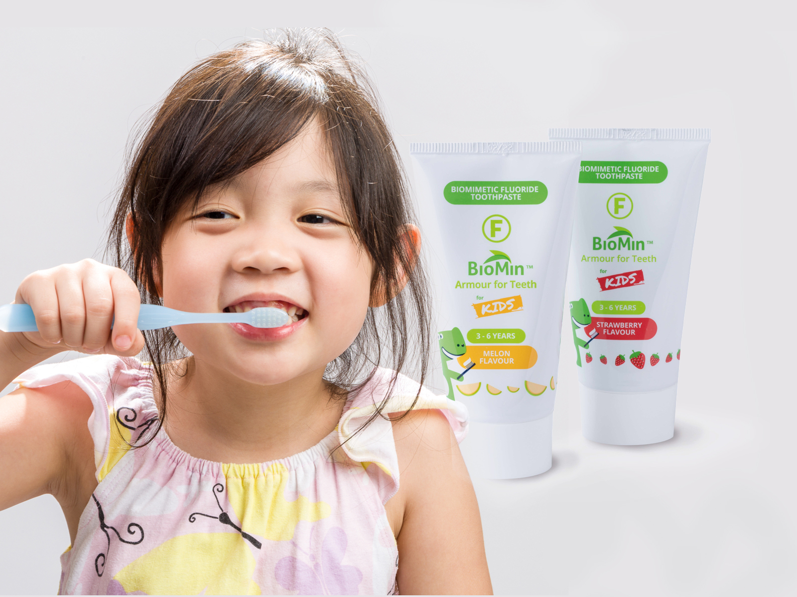 New children’s toothpaste actively strengthens and protects teeth ...